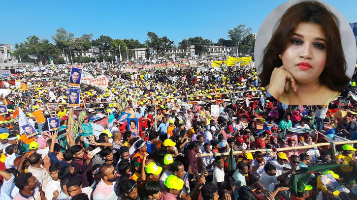 জনসমাগম দেখে সরকার নার্ভাস হয়ে গেছে: শামা ওবায়েদ